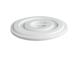 4260582170799 - eurokraft basic Deckel für 200-l-Rundtonne ab 10 Stk weiß