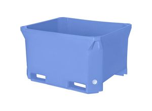 4260582172434 - Isolierter Container Form G Inhalt 620 l LxBxH 1230 x 1030 x 750 mm blau kaiserkraft