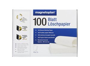 4013695047218 - ferroscript® Löschpapier VE 300 Stk für Tafellöscher magnetoplan