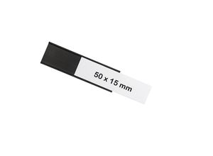 4013695049342 - magnetoflex® U-Profil VE 30 Stk HxB 15 x 50 mm schwarz magnetoplan