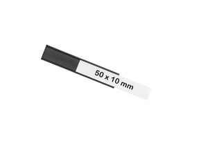 4013695047331 - magnetoflex® U-Profil VE 30 Stk HxB 10 x 50 mm schwarz magnetoplan