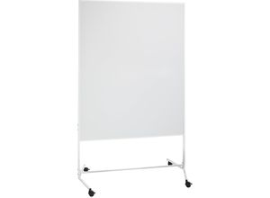 4061753121271 - eurokraft basic Moderationswand mobil Whiteboard BxH 1200 x 1500 mm weiß