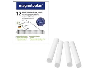 4013695047249 - Kreide abgerundet weiß VE 288 Stück magnetoplan
