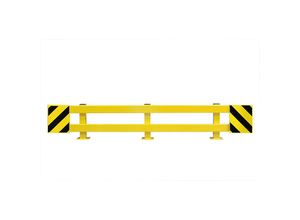 4055381570204 - Regalschutz-Planken-Set für Doppelregal ausziehbar 2300 - 2700 mm außen kaiserkraft