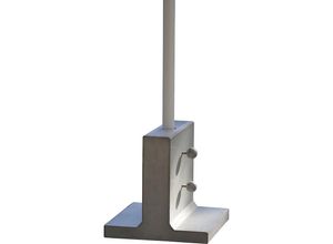 4021224922325 - Schirmständer T-Stand HxBxT 300 x 300 x 300 mm Beton gewachst kaiserkraft
