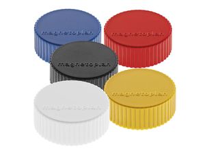 4013695056265 - Magnet DISCOFIX MAGNUM Ø 34 mm VE 50 Stk sortiert magnetoplan