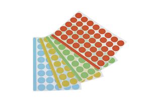 4013695047645 - Markierungspunkte selbstklebend VE 4800 Stk farbig sortiert magnetoplan