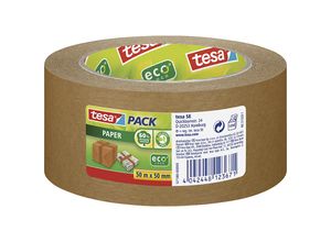 4042448124234 - tesa Papierklebeband tesapack® Paper ecoLogo® VE 36 Rollen braun Bandbreite 50 mm