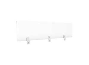 8712752110082 - Hygieneschutzwand für Schreibtisch-Trennwände HxBxT 300 x 1600 x 5 mm transparent kaiserkraft