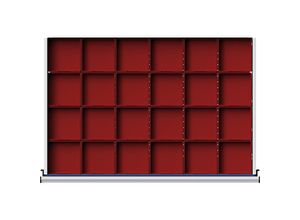 4014641063306 - Kunststoff-Kleinteilekästen-Set für 1 Schublade für Schubladenhöhen 90   120 mm ANKE
