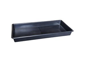 4262512390024 - Auffangwanne für Kleingebinde Volumen 86 l stapelbar B 1200 x T 600 x H 120 mm Polyethylen schwarz
