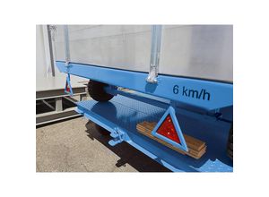 4061753278364 - eurokraft pro Reflektorensatz für Schlepperanhänger lichtblau RAL 5012