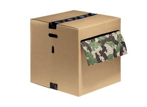 0036226256044 - HAM-O® Universal-Bindevlies-Rolle universale Ausführung im Spenderkarton Länge 46 m Breite 410 mm grün PIG