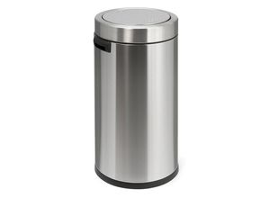 0838810001951 - simplehuman Abfallsammler 55 l Edelstahl HxØ 740 x 370 mm mit Schwingdeckel