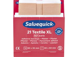 7310610064709 - Refill für SALVEQUICK 6 VE elastische Pflaster-Abschnitte je 21 Stk VE à 6 Stk kaiserkraft