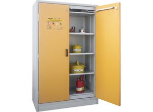 4260281962527 - Feuerbeständiger Gefahrstoffschrank Typ 30 2-türig HxBxT 1935 x 1195 x 595 mm LaCont