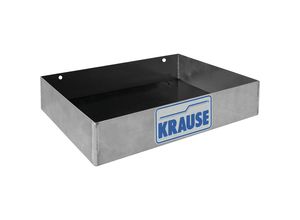 4009199210852 - Werkzeugablageschale für Podestleitern HxBxT 100 x 500 x 300 mm silber KRAUSE