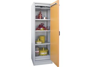 4260281962503 - Feuerbeständiger Gefahrstoffschrank Typ 30 1-türig HxBxT 1935 x 595 x 595 mm LaCont