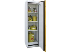 4260139973606 - Feuerbeständiger Gefahrstoffschrank Typ 90 1-türig HxBxT 1935 x 595 x 598 mm LaCont