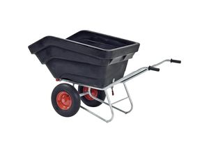 4250654703000 - Kompaktkarre mit verzinktem Untergestell Luftreifen 300 l LxB 1750 x 770 mm kaiserkraft