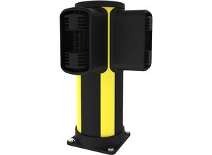 4061753258908 - Axelent Rammschutz-Eckpoller X-Protect Höhe 610 mm zwei Anschlüsse L-Form