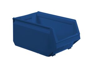 4250686298529 - Sichtlagerkasten aus Polypropylen LxBxH 500 x 310 x 250 mm VE 8 Stück blau kaiserkraft