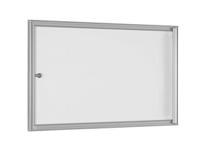 4260256790704 - Schaukasten für den Innenbereich Außentiefe 27 mm für DIN A2 Rückwand weiß kaiserkraft