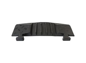 4055381624419 - Kabelbrücke Höhe 50 mm Abschlusselement Zapfen LxBxH 590 x 190 x 50 mm schwarz kaiserkraft