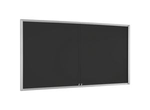 4260256790926 - Schaukasten BASIC für 24 x DIN A4 anthrazit kaiserkraft