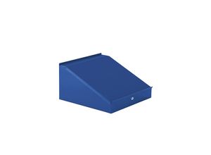8697653675703 - eurokraft basic Schreibpult für Schrankbreite 500 mm HxBxT 95   275 x 495 x 495 mm enzianblau RAL 5010