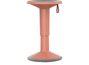 4016849583990 - Sitz- Stehhilfe interstuhl StandUP inkl Tragerinne höhenverstellbar B 330 x H 590-845 mm Kunststoff lachsorange