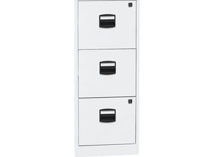 5020073708462 - BISLEY Home PFA 3 Hängeregistraturschrank verkehrsweiß 3 Schubladen 413 x 400 x 1015 cm