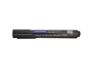 4013695047799 - Board- und Flipchartmarker PRO+ Strichstärke 15 - 3 mm VE 24 Stk schwarz magnetoplan