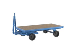 4061753279316 - eurokraft pro Schlepperanhänger Drehschemel-Lenkung Tragfähigkeit 8 t Ladefläche 3 x 15 m lichtblau