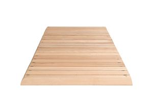 4260061890828 - Holzlaufrost buche hell Yoga pro lfd m mit Anschrägung an 3 Seiten Breite 800 mm Miltex