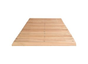 4260061890835 - Holzlaufrost buche hell Yoga pro lfd m mit Anschrägung an 3 Seiten Breite 1000 mm Miltex