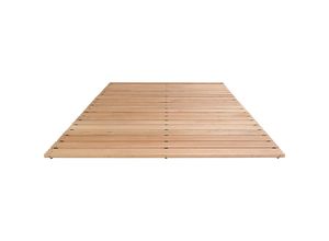 4260061890798 - Holzlaufrost buche hell Yoga pro lfd m ohne Anschrägung Breite 1500 mm Miltex