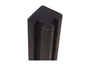 5703393712264 - Profilpfosten Ecke 2 Spuren Höhe 2680 mm schwarz kaiserkraft