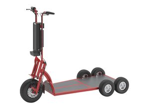 3760406530170 - Elektro Transportroller XXL PRO 5 Räder rot kaiserkraft