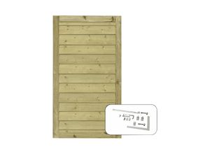 5703393712554 - PLUS Klink Einzeltür inkl Beschläge Holz BxH 1000 x 1630 mm natur kaiserkraft