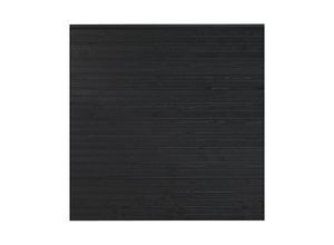5703393712479 - PLUS Plank Profilzaun Holz BxH 1740 x 1660 mm schwarz kaiserkraft