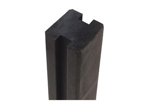 5703393712202 - Profilpfosten 2 Spuren Höhe 1880 mm schwarz kaiserkraft