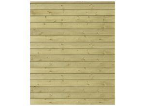5703393712714 - PLUS Klink Profilzaun Holz BxH 1740 x 2030 mm natur kaiserkraft