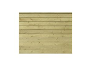 5703393712677 - PLUS Klink Profilzaun Holz BxH 1740 x 1290 mm natur kaiserkraft