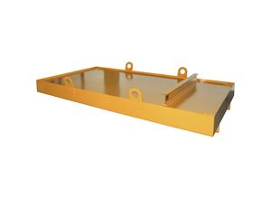 4061753234032 - eurokraft pro Auffangwanne für Absetzcontainer für Absetzcontainer Auffangvolumen 1276 l orange