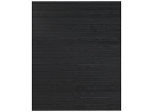 5703393712646 - PLUS Plank Profilzaun Holz BxH 1740 x 2030 mm schwarz kaiserkraft