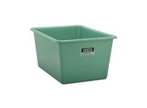 4052886104934 - Großbehälter aus GfK Inhalt 1100 l LxBxH 1620 x 1190 x 800 mm grün CEMO