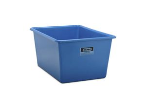 4052886105023 - Großbehälter aus GfK Inhalt 1100 l LxBxH 1620 x 1190 x 800 mm blau CEMO