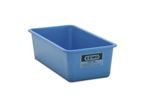 4052886098745 - Großbehälter aus GfK Inhalt 200 l LxBxH 1218 x 620 x 358 mm blau CEMO