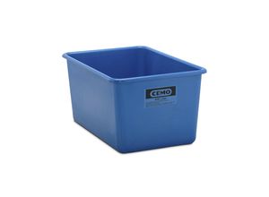 4052886111345 - Großbehälter aus GfK Inhalt 400 l LxBxH 1190 x 790 x 585 mm blau